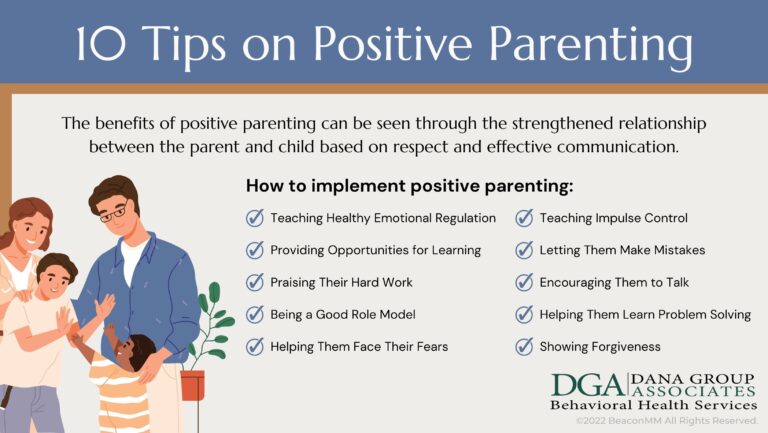 What Are Tips for Positive Parenting? - Dana Behavioral Health