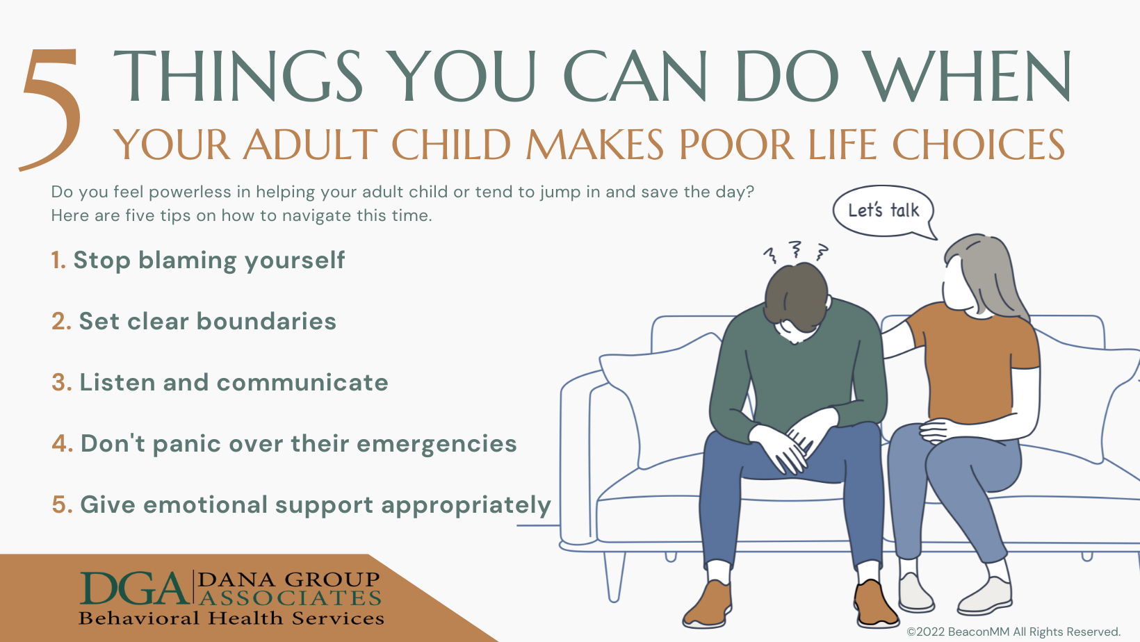 How to Deal with Your Adult Children's Poor Life Choices